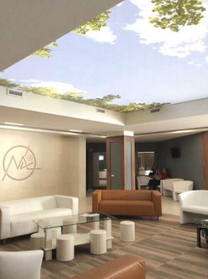 Barrisol stretched ceiling. - Feszített fólia megoldások.