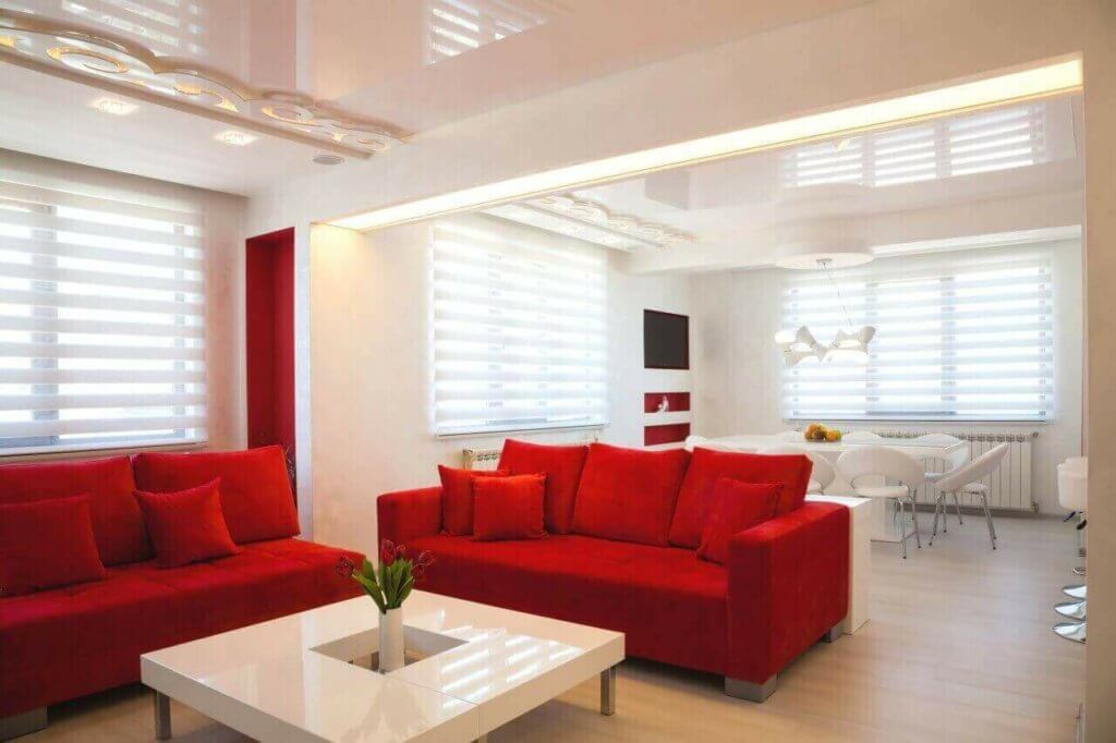 Barrisol stretched ceiling. - Feszített fólia megoldások.