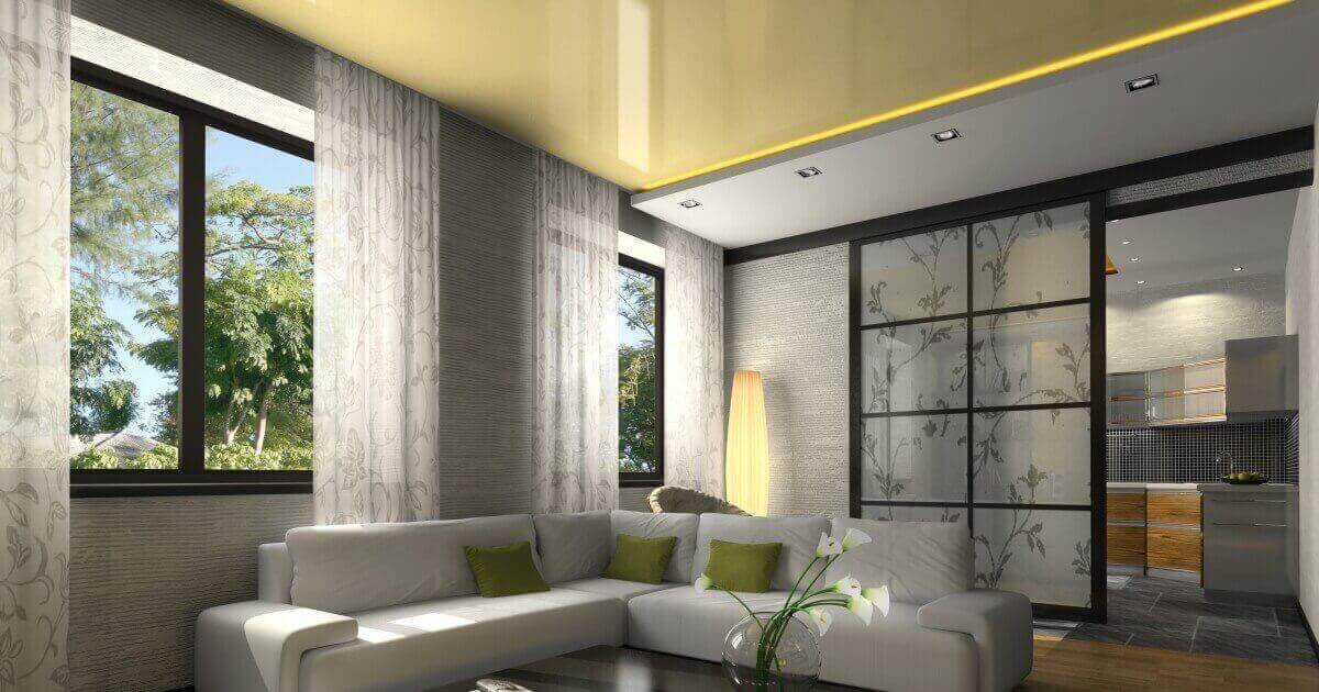 Színes falak és egyedi megjelenés. Különleges felületek feszített fóliával.